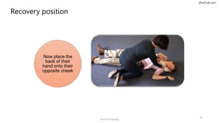 First aid safety ppt about how to do proper first aid treatment | PPTX