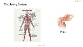 First aid safety ppt about how to do proper first aid treatment | PPTX