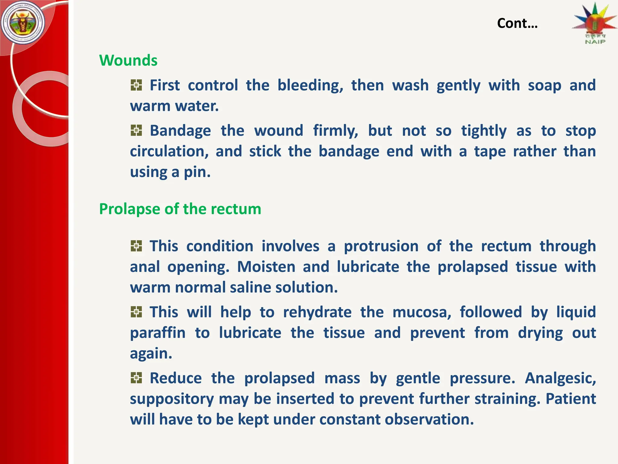 first aid in livestock a presentation .ppt