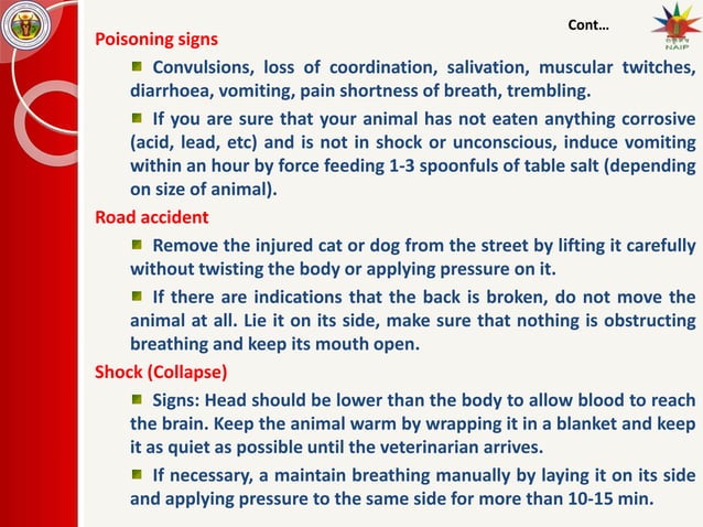 first aid in livestock a presentation .ppt