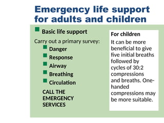 Importance and principles involved in first aid | PPT
