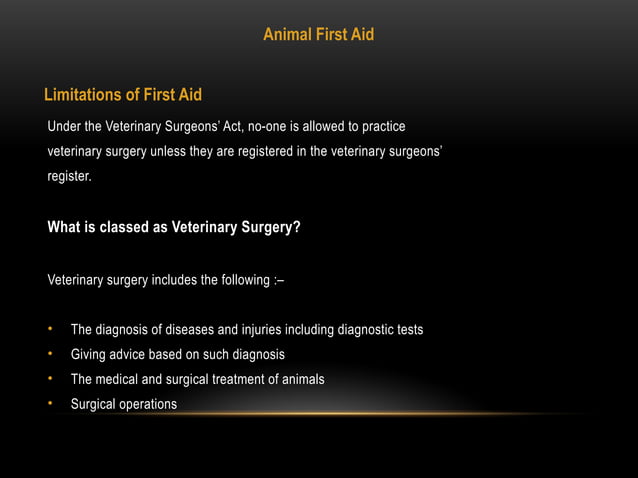 first aid for animals livestock animals .pptx