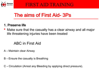 FIRST AID.........................................pptx