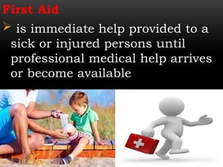 BASIC FIRST AID RESPONSE DRRR STEM 11.pptx