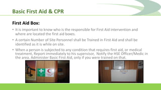 first aid.ppt for awareness how to treat any injured person | PDF