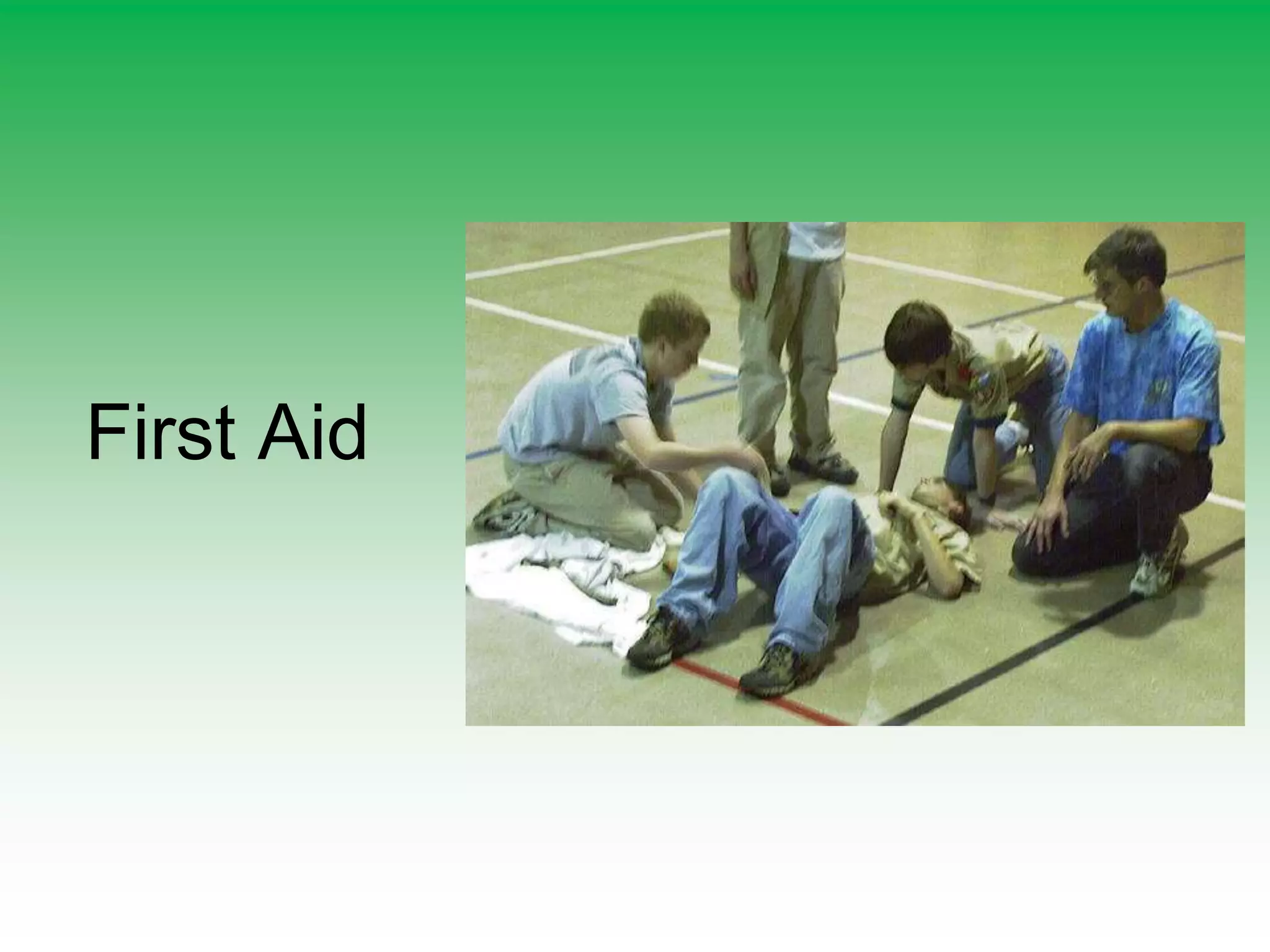 First aid application | PPT