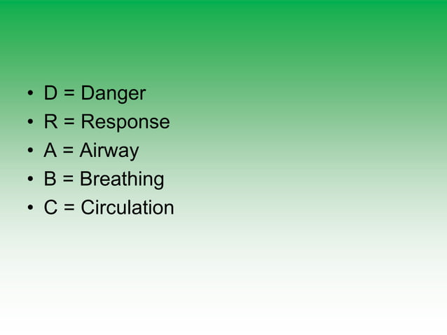 First aid application | PPT