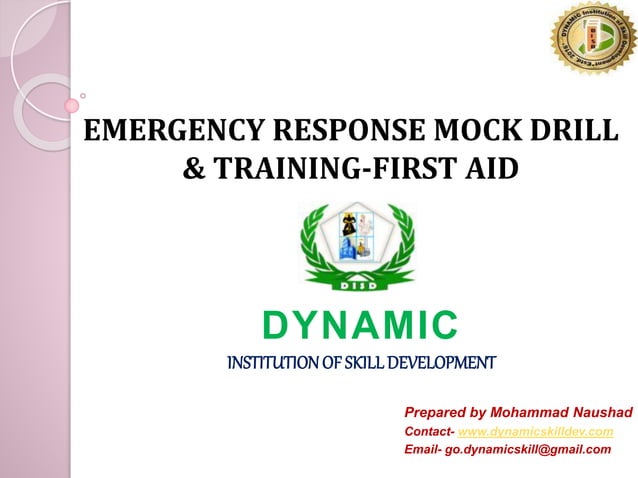 First aid emergency response training | PPTX | First Aid | Injuries