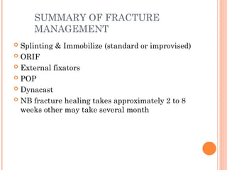 First Aid - FRACTURES.pptPathological fract | PPT