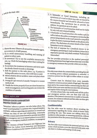 First Aid -Introduction slides unit 14 short notes hd | PDF