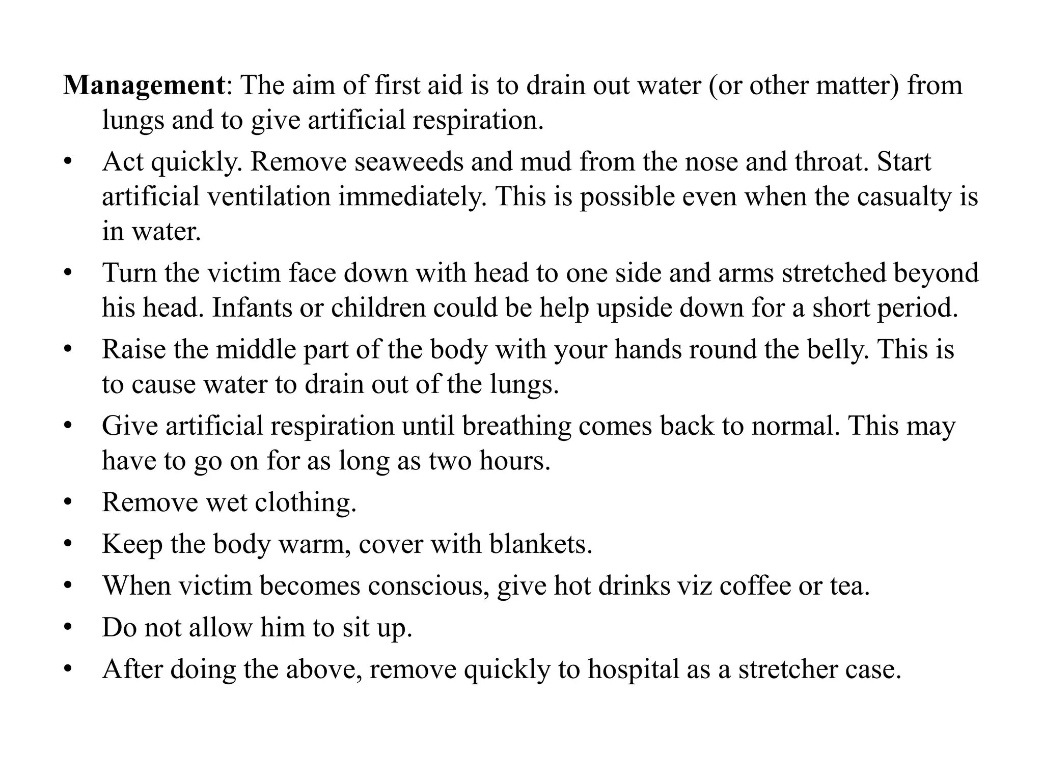 First Aid- Risk Management as Applied to Safety Security and Sanitation ...