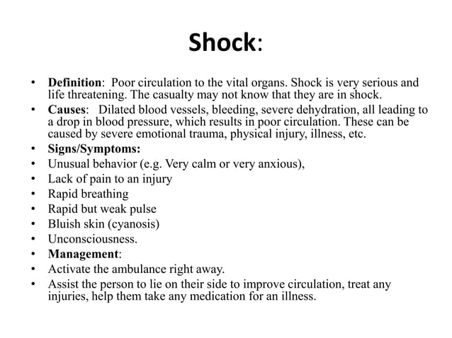 First Aid- Risk Management as Applied to Safety Security and Sanitation ...