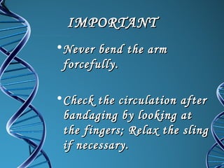 First aid for fracture | PPT