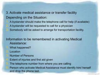 First Aid 2014.ppt | First Aid | Injuries