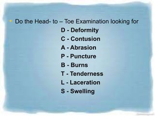 First Aid 2014.ppt | First Aid | Injuries