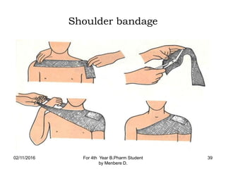 Shoulder Bandage First Aid