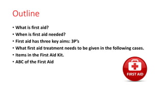 FIRST AID ADITYA SINGH.pptx