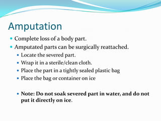 First Aid and CPR | PPTX