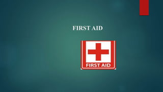 FIRST AID AND EMERGENCIES.pptx. introduction | PPT