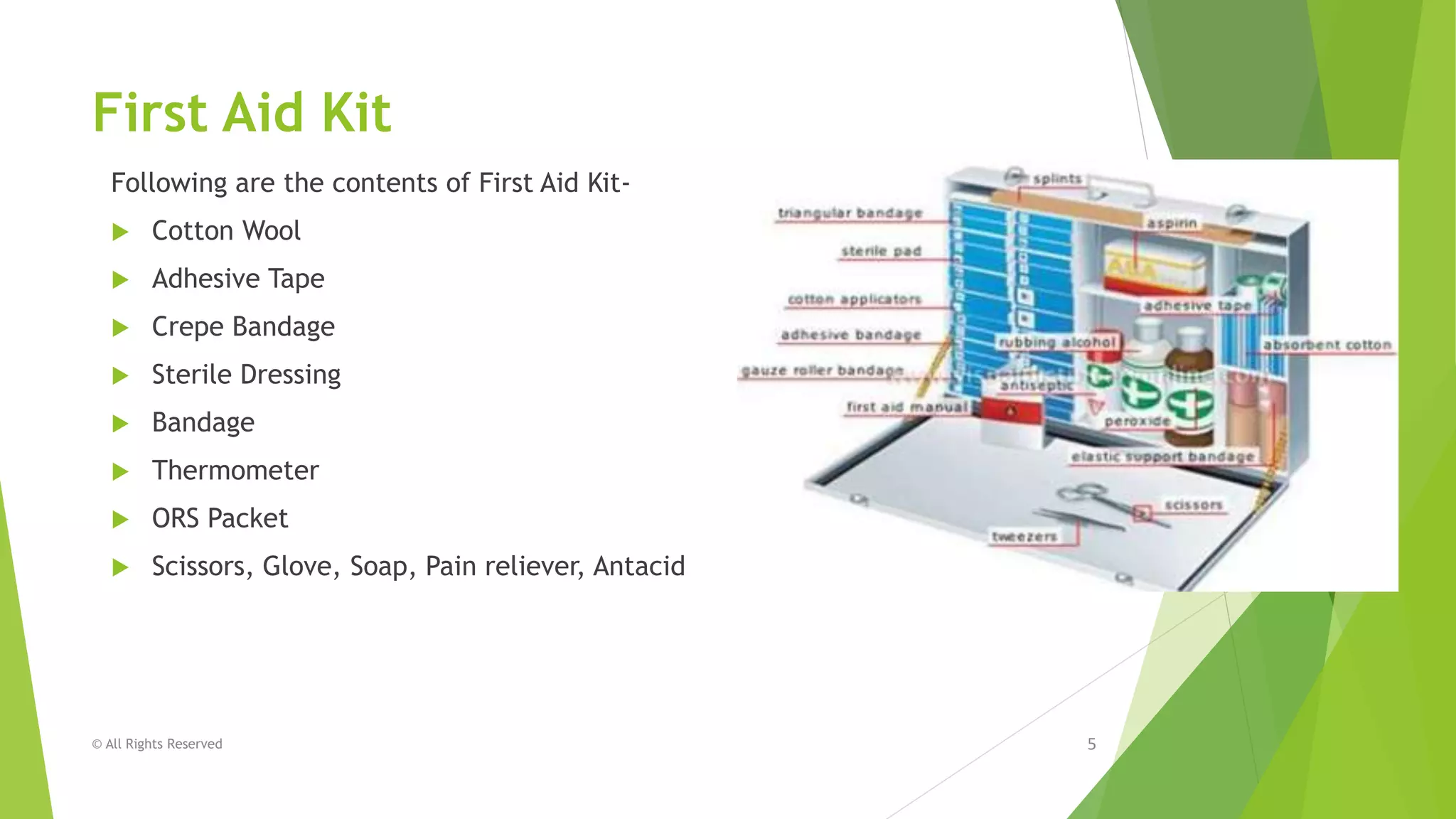 First Aid And Fire Fighting Systems | PPTX