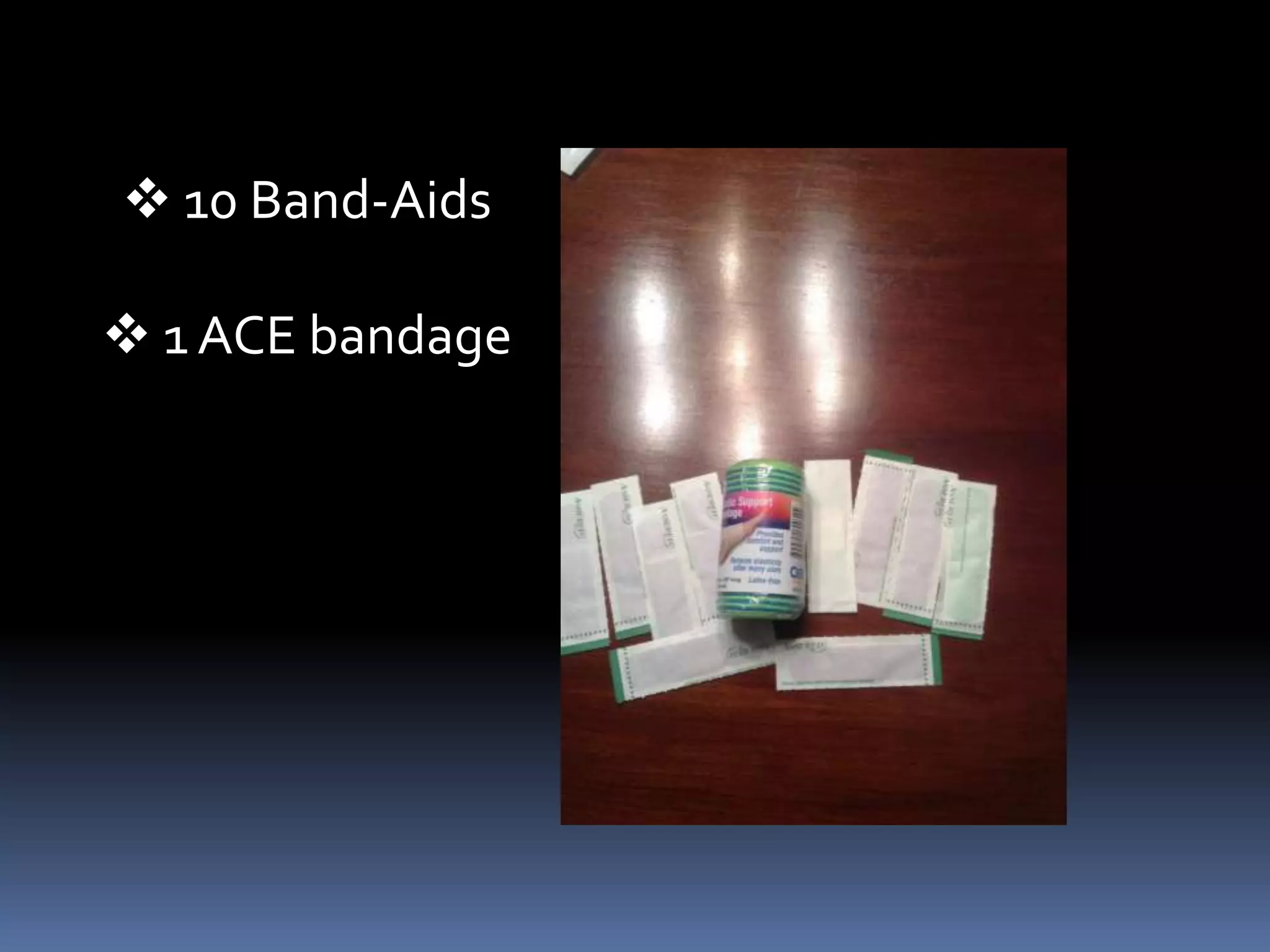 First aid assignment | PPTX