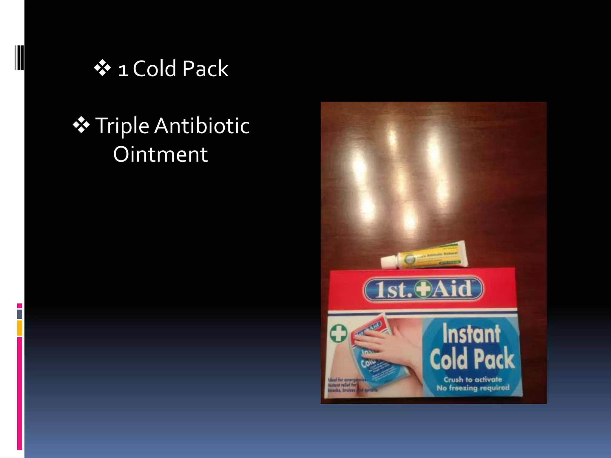 First aid assignment | PPTX