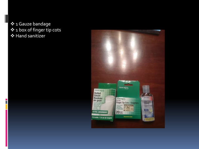 First aid assignment | PPTX