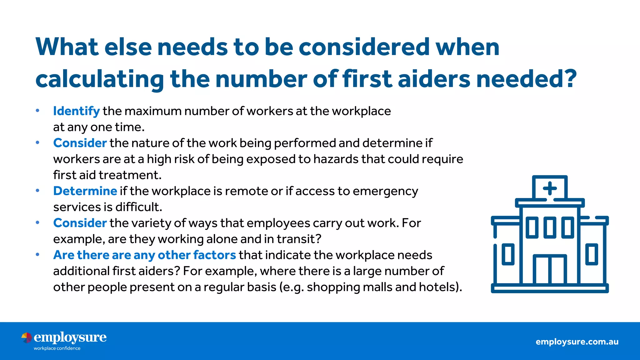 First Aid In The Workplace | Employsure | PDF