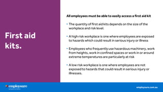 First Aid In The Workplace | Employsure | PDF