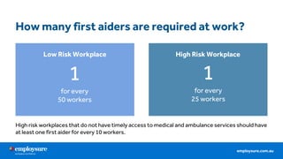 First Aid In The Workplace | Employsure | PDF