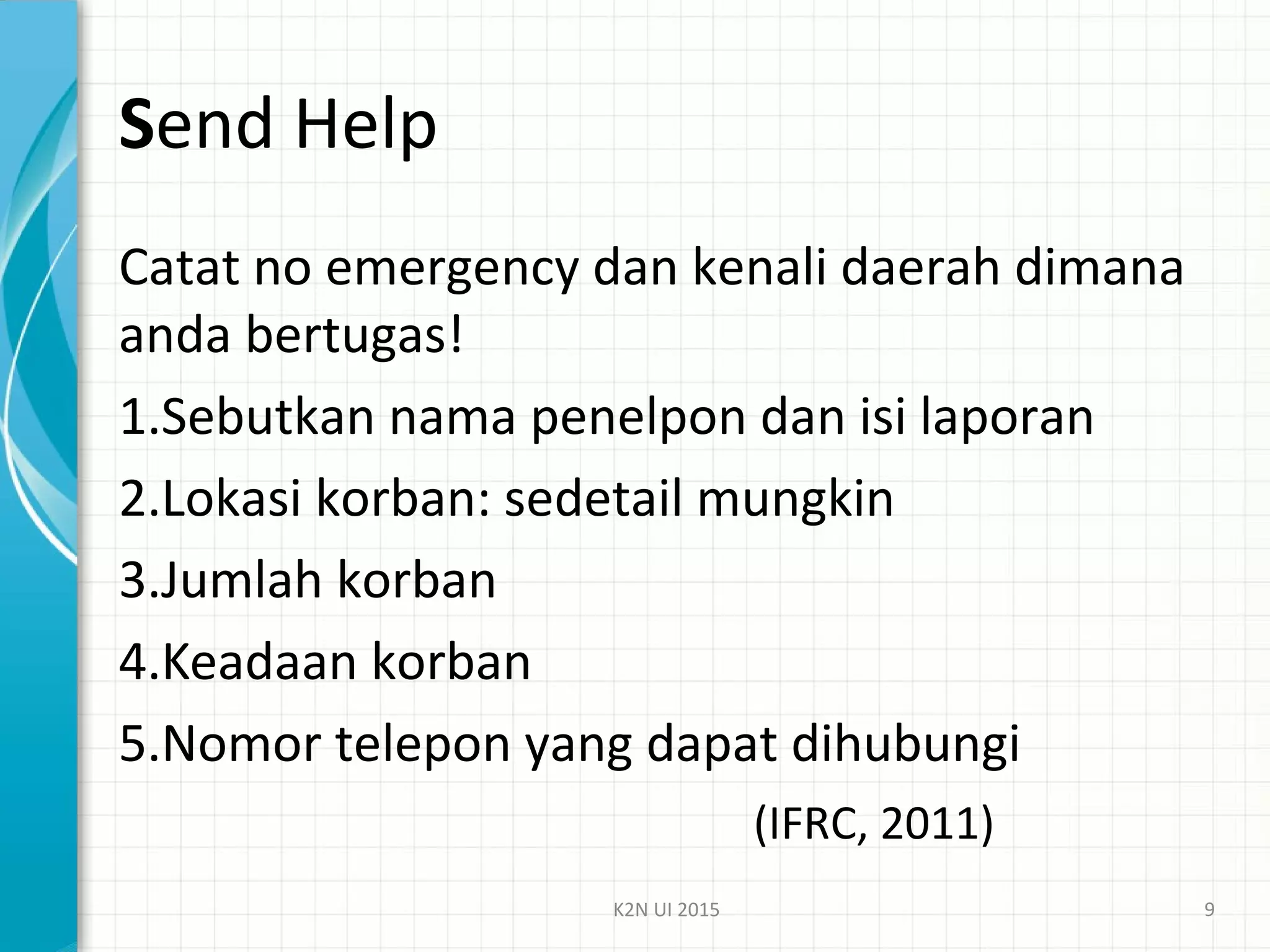 First Aid Untuk Awam | PPT