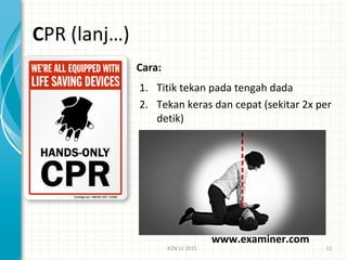 First Aid Untuk Awam | PPT