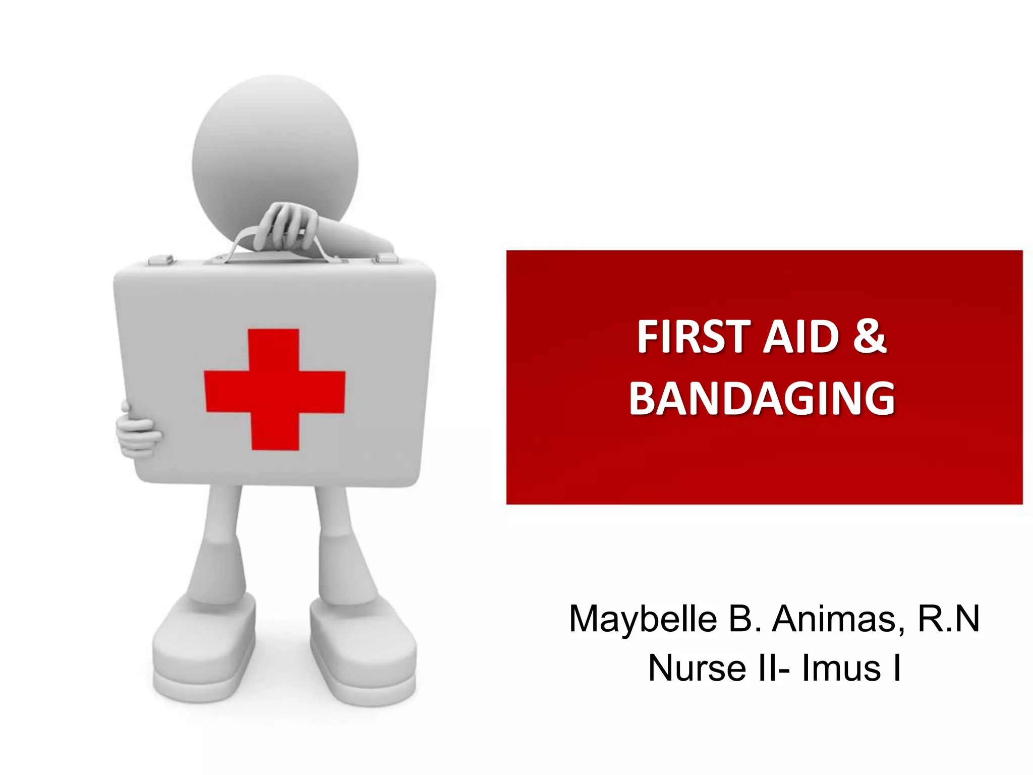 First Aid Bandaging Pdf