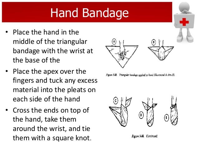 First Aid bandaging slideshow