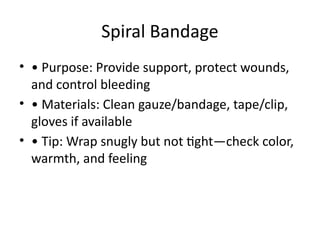 first_aid_bandaging_with_illustrations.pptx