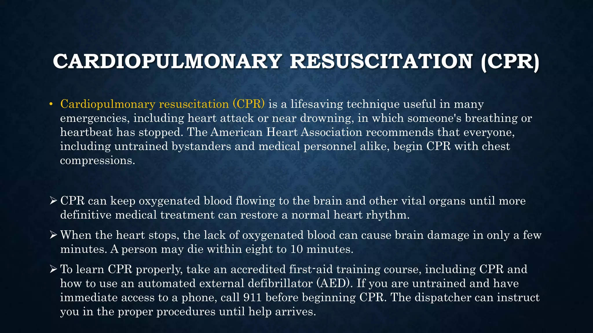 First aid (basic) pp | PPTX