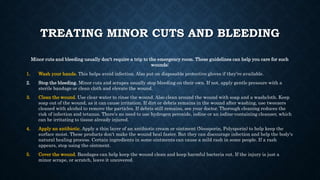 First aid (basic) pp | PPTX