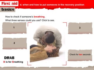 First aid basics 1 ppt | PPT