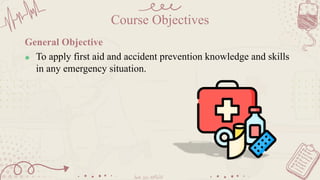 First Aid course for health science students | Chapter 1 | PDF