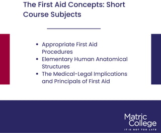 First Aid Concepts | PPT