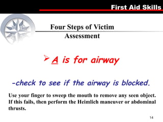 First aid & Cardio Pulmonary Resuscitation (CPR) .pptx