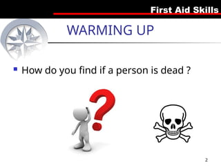 First aid & Cardio Pulmonary Resuscitation (CPR) .pptx