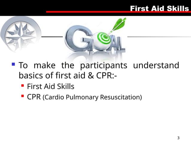First aid & Cardio Pulmonary Resuscitation (CPR) .pptx