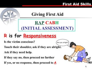 First aid & Cardio Pulmonary Resuscitation (CPR) .pptx