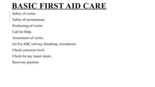 first aid &CPR. best version for nurses ppt | PPTX