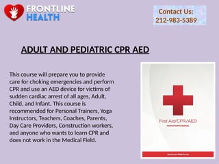 First aid cpr aed | PDF