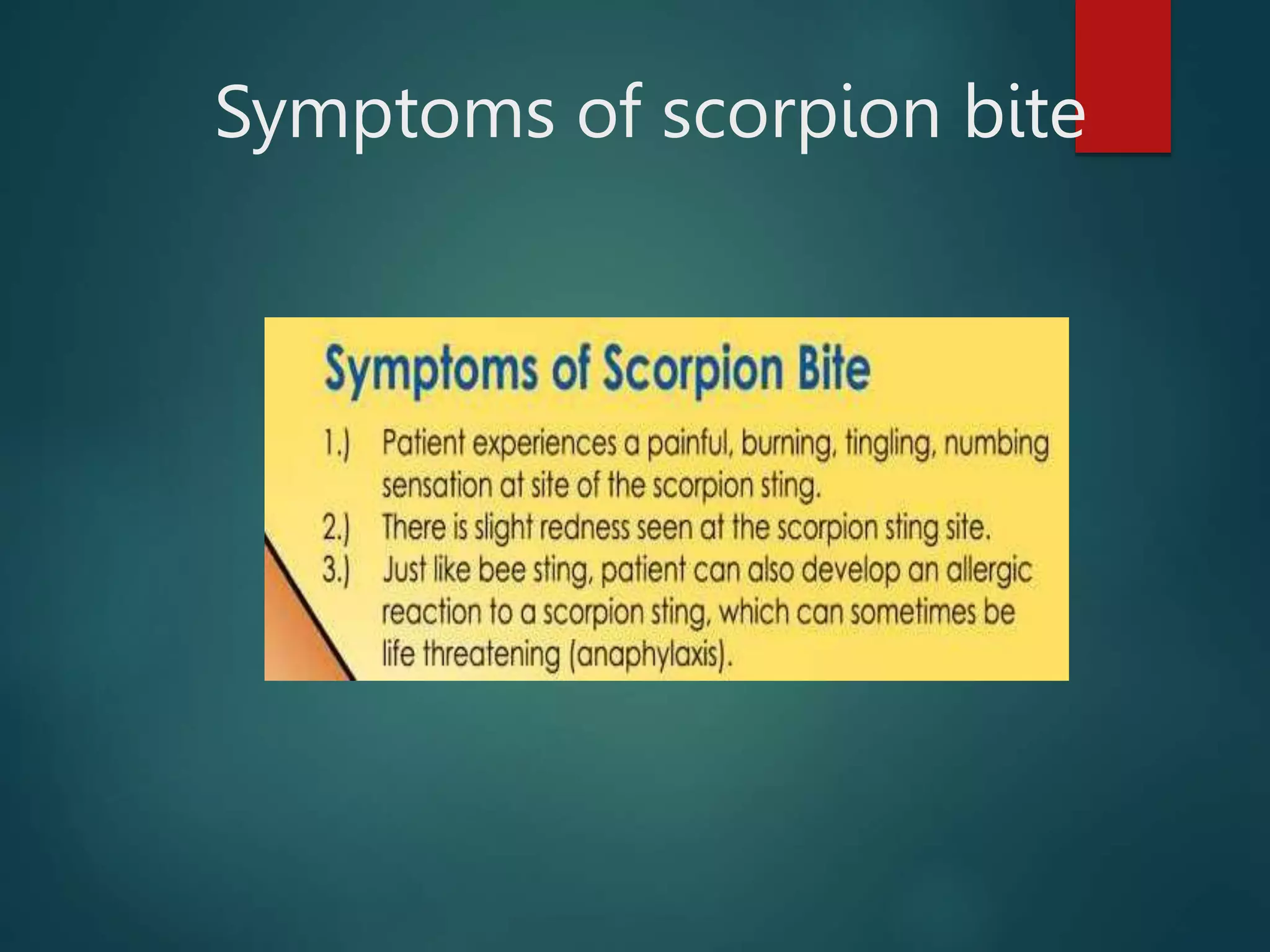 FIRST AID EMERGENCY IN DIFFERENT BITES AND STINGS.pptx