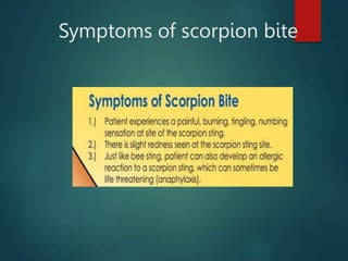 FIRST AID EMERGENCY IN DIFFERENT BITES AND STINGS.pptx