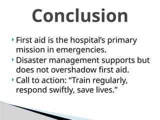 First Aid Emergency Response OFK Hospital.pptx
