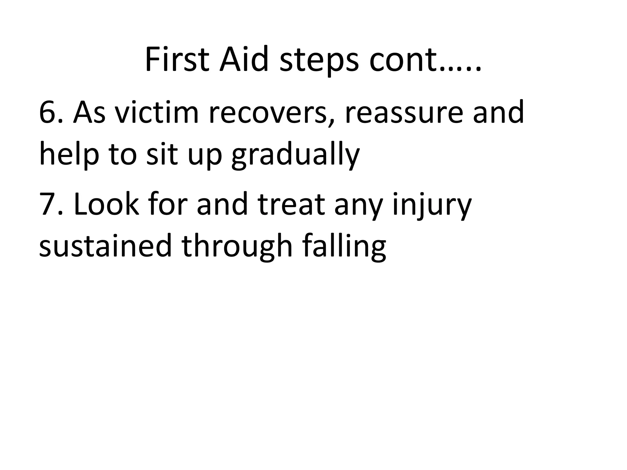 first aid fainting for 2019 students.pptx